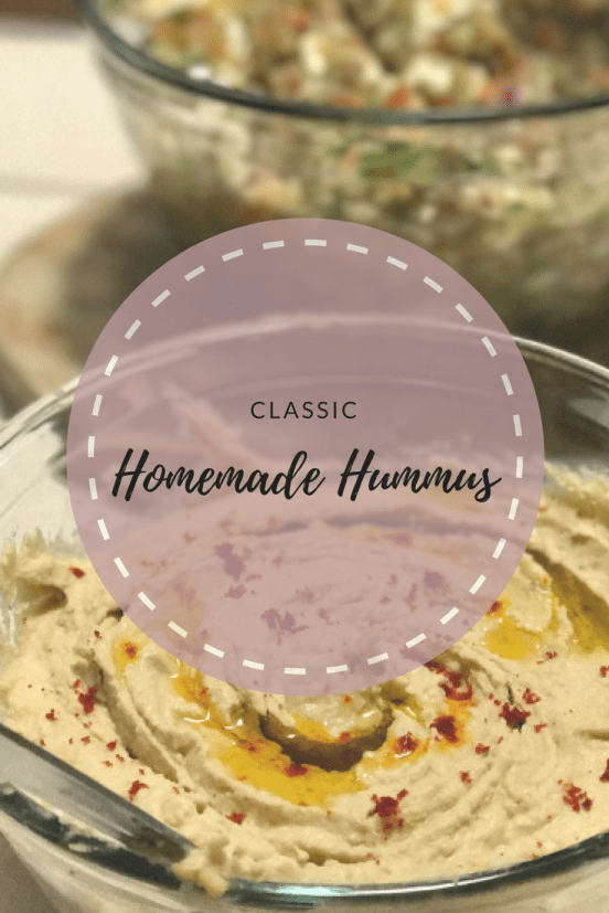 Classic Homemade Hummus – Food | Vino | Soul